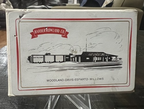 Vintage Barber Rowland Co. Playing Cards | Woodland-Davis-Esparto ...