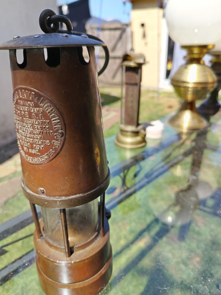 Eccles Protector Miners Oil Lamp Type A In Superb Working Condition ...