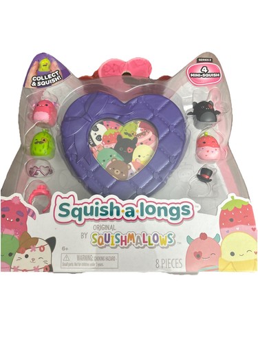 SQUISHMALLOWS SQUISH-A-LONGS - SERIES 2 PURPLE- CASE | eBay