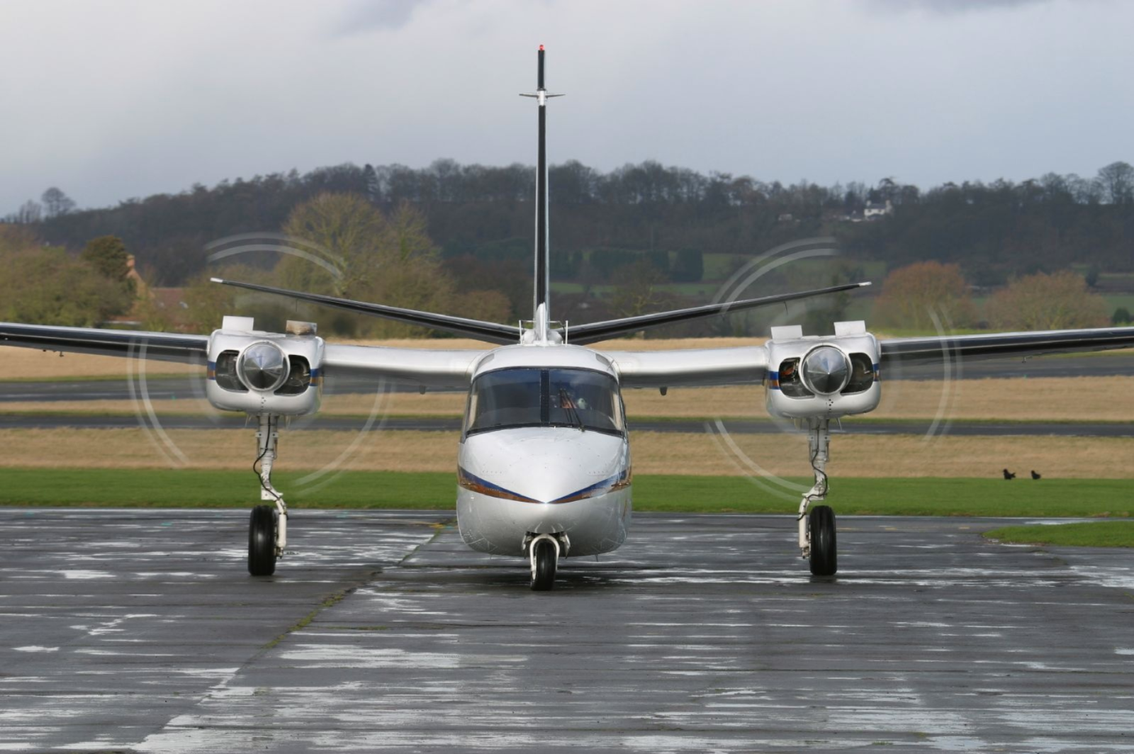 Aero Commander 685 / Rockwell 685 Airplane Desk Wood Model Small New | eBay