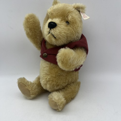 Steiff Disney Christopher Robin Winnie the Pooh Mohair Teddy Bear EAN ...