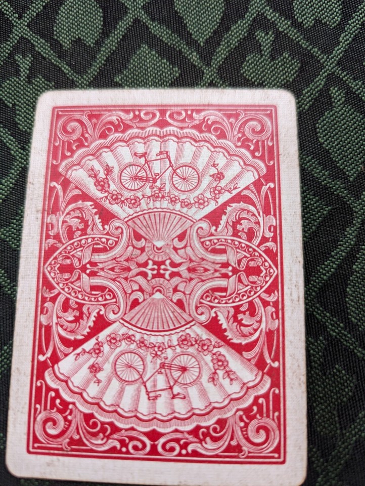 RARE Bicycle Red 808 (The U.S. Playing Card Co) Full 52 - (W1303) C ...