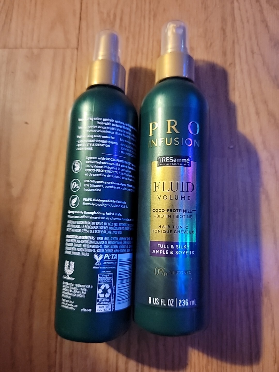 New Tresemme Pro Infusion Fluid Volume Full & Silky Hair Tonic Spray, 8 ...