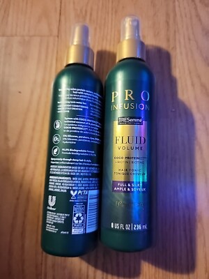 New Tresemme Pro Infusion Fluid Volume Full & Silky Hair Tonic Spray, 8 ...