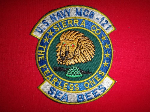 Vietnam Guerre Patch États-unis Marine Naval Mobile Chantier Bataillon ...