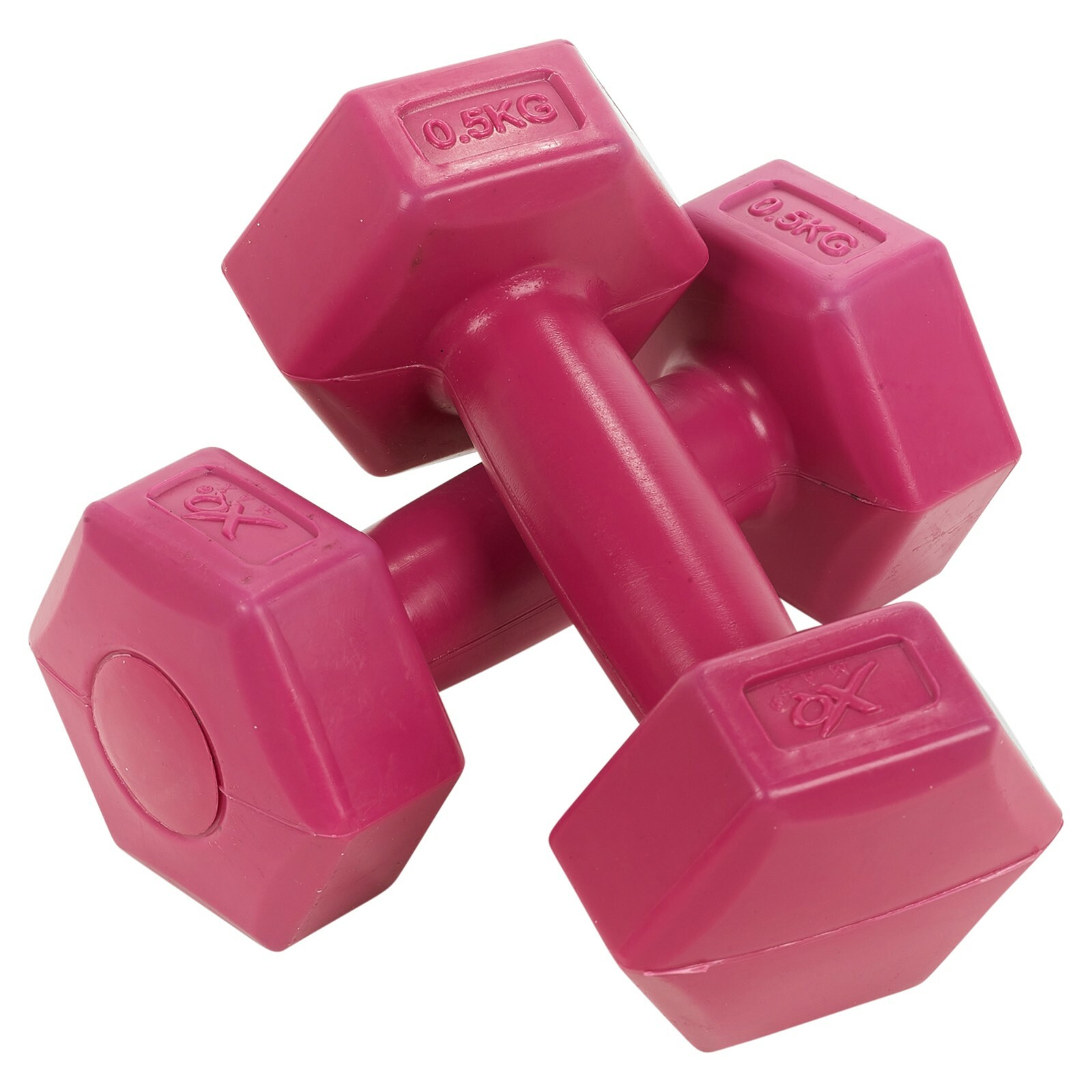 500g Pair of Dumbbell Weights Home Gym Fitness Yoga Barbell Set Aerobic ...