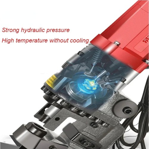 Electric Hydraulic Punching Machine Stainless Steel ToolChannel Punche ...
