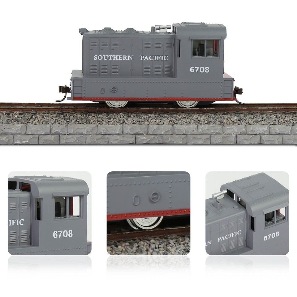 Evemodel Train HO Scale 1:87 Model Railroad Locomotives HCT8701 (pack ...
