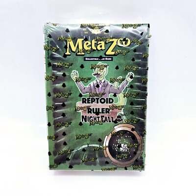 MetaZoo TCG Reptoid Ruler Nightfall 1st Edition Theme Deck Factory ...
