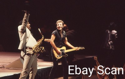 Vintage 35mm Slide Photo Bruce Springsteen & Clarence Clemons Concert ...