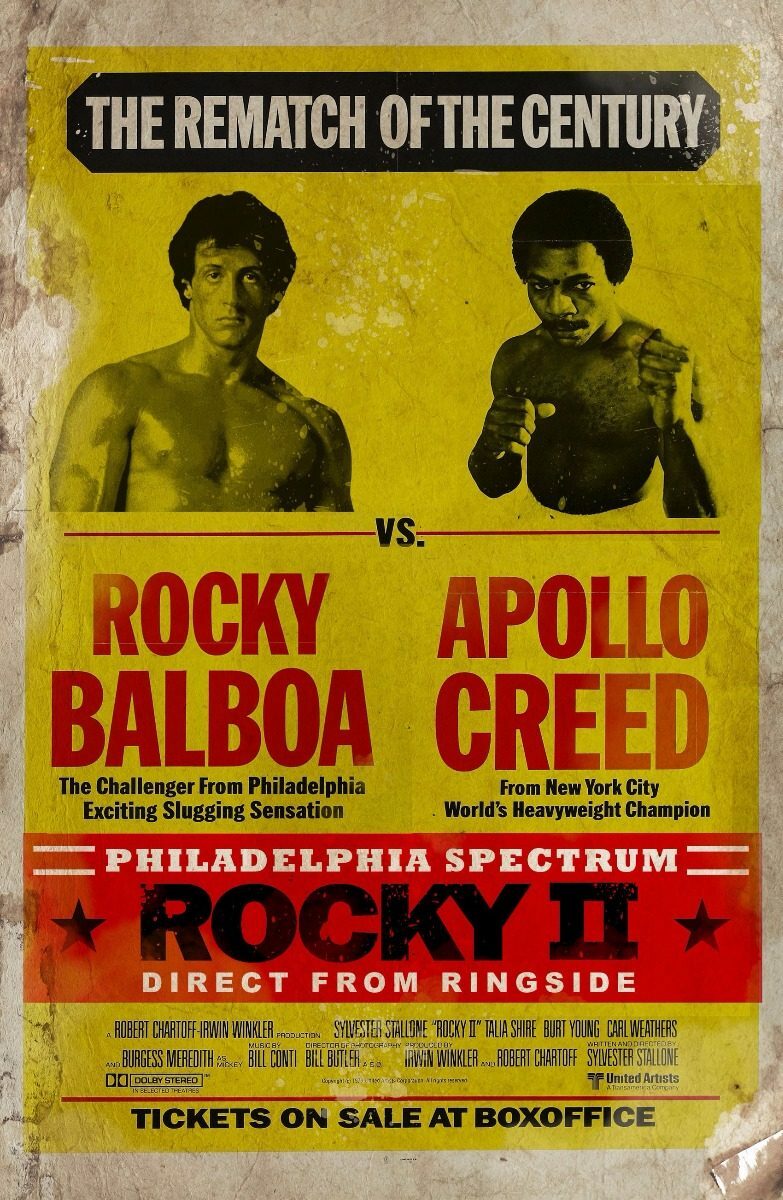 Rocky Vs Apollo Poster