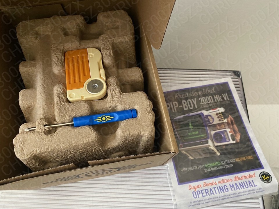 Fallout Pip Boy 2000 MK VI Sugar Bombs Limited Edition Figure Wand ...