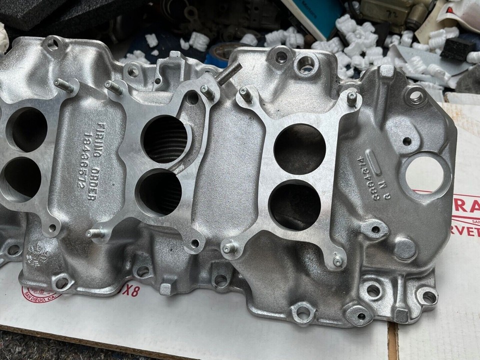 67 NEW Corvette tri-power # 3894374 Intake Manifold 427/435hp L71 ...