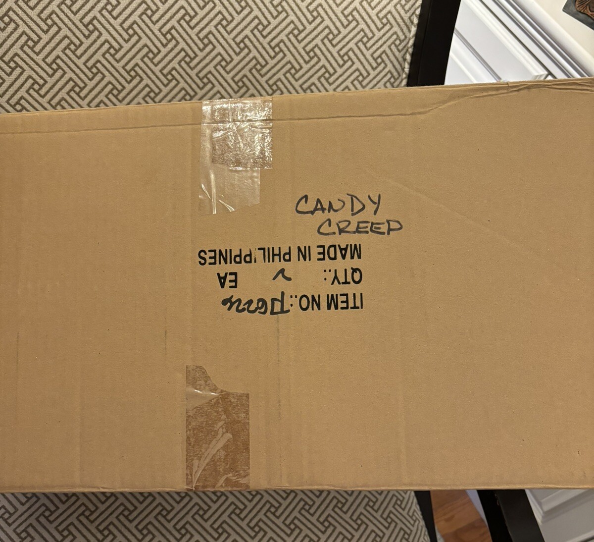 Bethany Lowe Greg Guedel Halloween CANDY CREEP SKELETON RETIRED 2015 ...