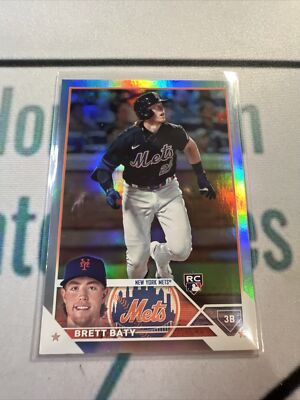 2023 Topps Rainbow Foil Brett Baty RC #89 New York Mets | eBay