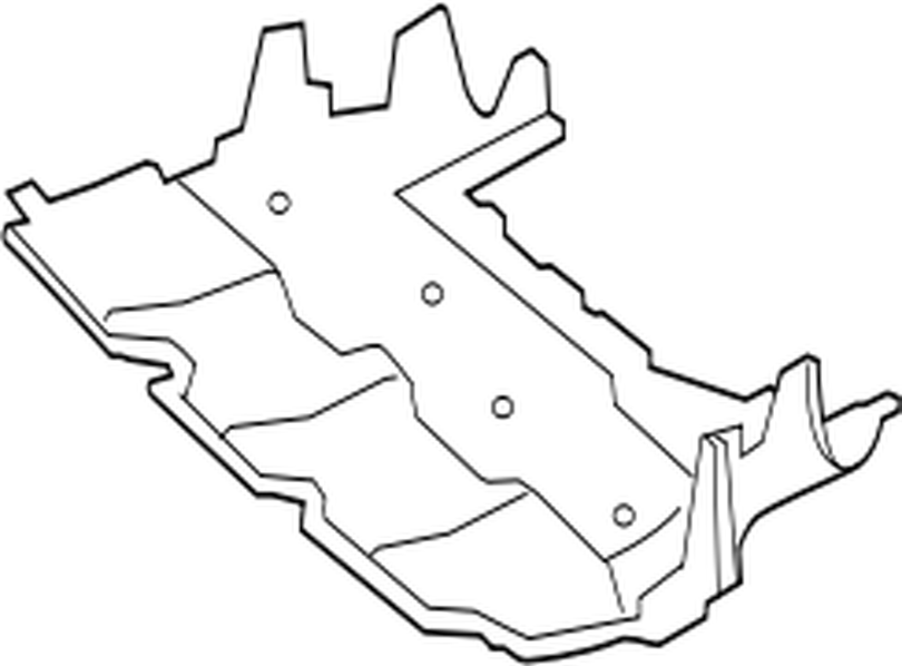 51440-50040 Toyota Cover, engine under, no.1 5144050040, New Genuine ...