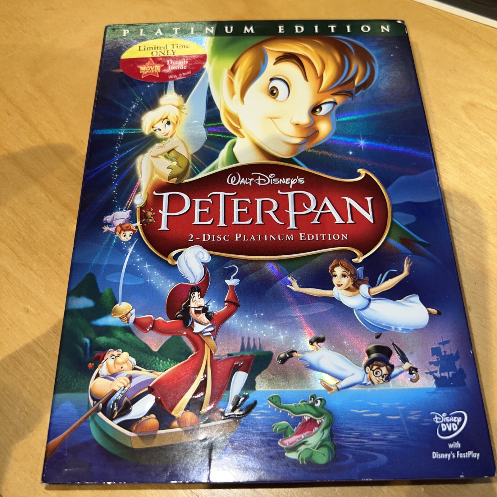 Peter Pan DVD 2007 2 Disc Set Platinum Edition Disney 786936718072| eBay