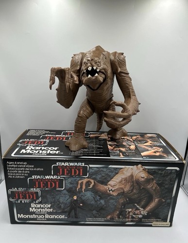 Vintage Kenner Star Wars Rancor Monster Original Tri Logo Boxed ROTJ ...