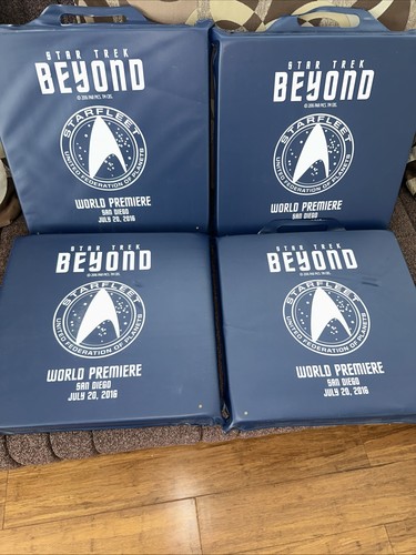 STAR TREK BEYOND (2016) Starfleet Plastic Seat Cushion SDCC Lot Of 4 | eBay