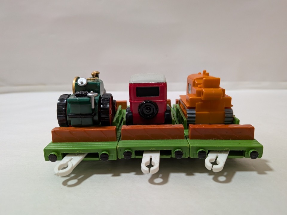 Thomas & Friends TOMY Plarail Trackmaster Terence and Caroline Trevor ...