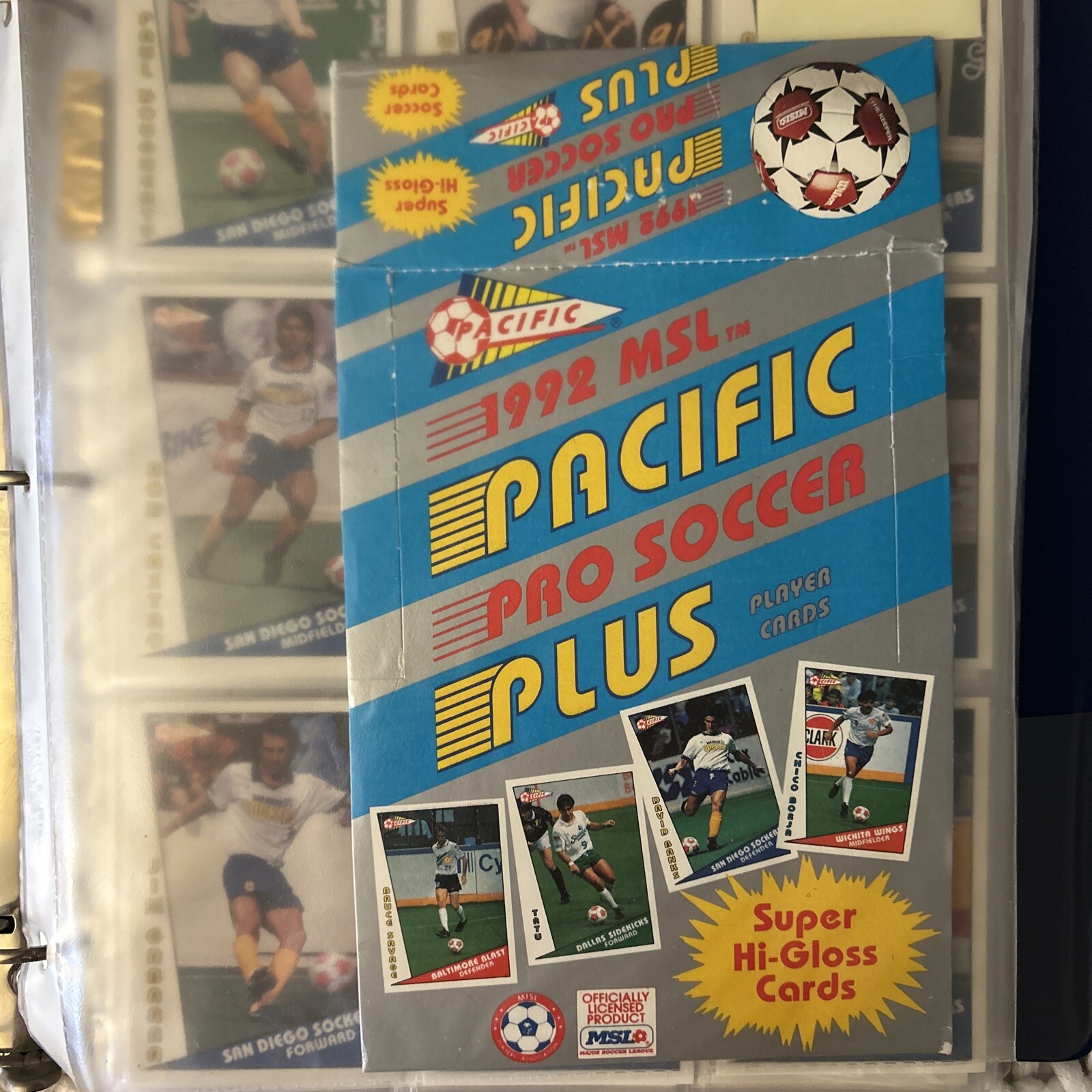 1992 Pacific MSL Pro Soccer Set 160 Cards with Empty Box & Wrappers | eBay
