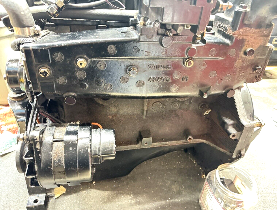 1986 Mercruiser 3.0L Freshwater Boat Engine, Complete Lift out. (Parts ...