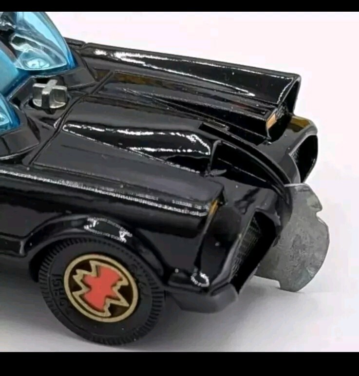Corgi Model Club Batmobile # 267 Gloss Black 2024 1:50 REISSUE 2024 ...