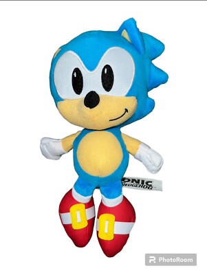 Sonic the Hedgehog 9” Classic Sonic Plush Toy Jakks Pacific | eBay