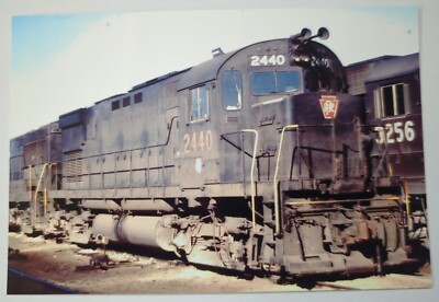 Pennsylvania Railroad PRR 2440 ALCO C425 59th St. Chicago ILL 10-6-69 ...