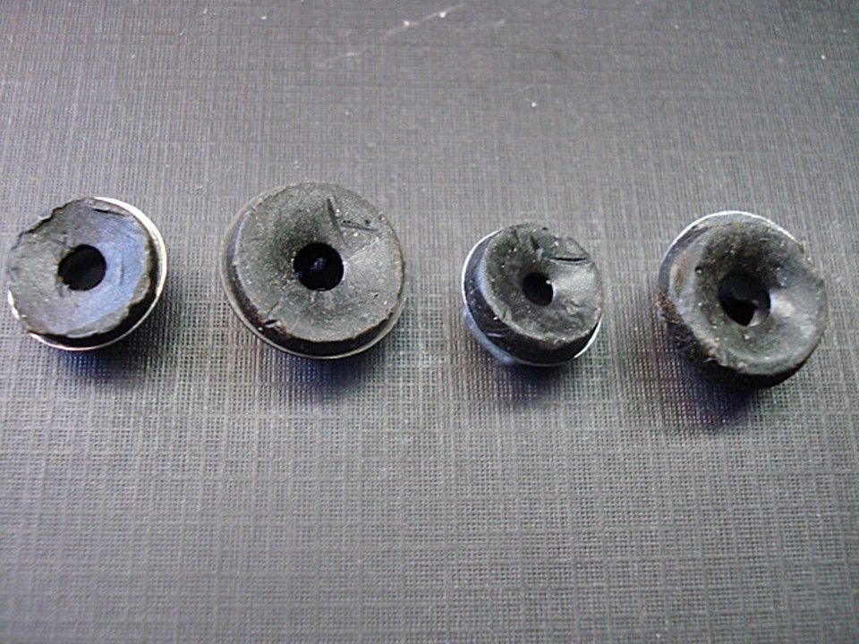 40 pcs thread cutting nuts emblem script name plate with sealer ...