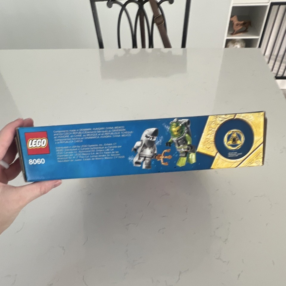 LEGO Atlantis Typhoon Turbo Sub 8060 Complete Set 197 Pieces Boxed Ages ...