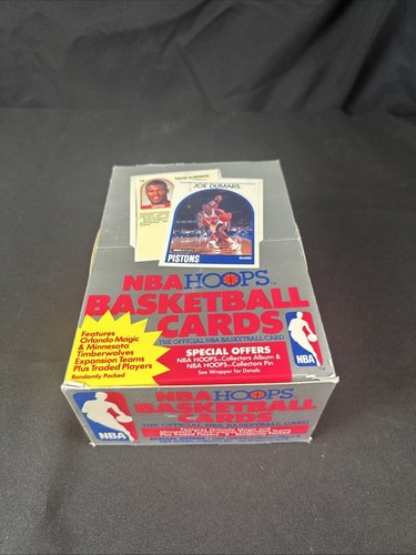 1989 Hoops Series 2 Basketball Box BBCE FASC David Robinson RC Rookie ...