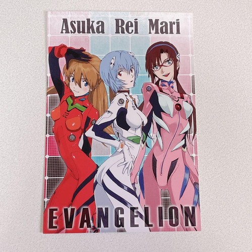 Evangelion Limited Postcard Rei Asuka Mari | eBay