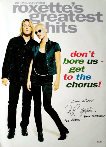 ROXETTE - 1995 - Plakat - Greatest Hits - Poster | eBay