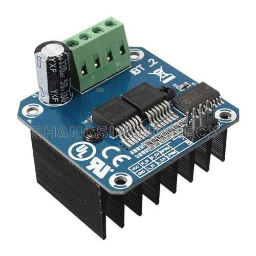 Double BTS7960B DC 43A Stepper Motor Driver H-Bridge PWM For Arduino ...