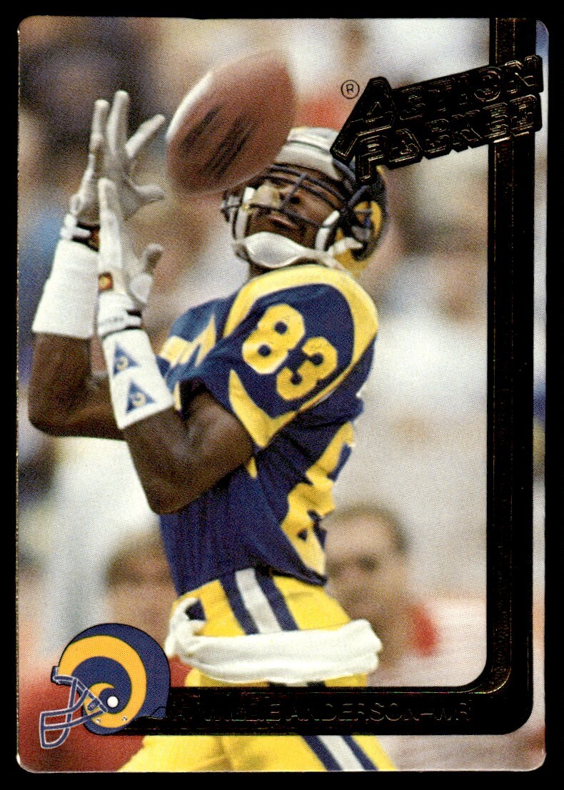 1991 Action Packed Flipper Anderson Los Angeles Rams #131 | eBay