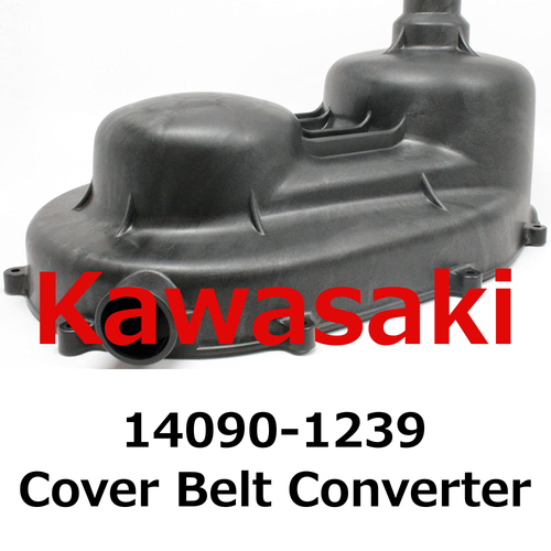 Kawasaki Genuine Cover Belt Converter 14090-1239 | Genuine OEM | Black ...