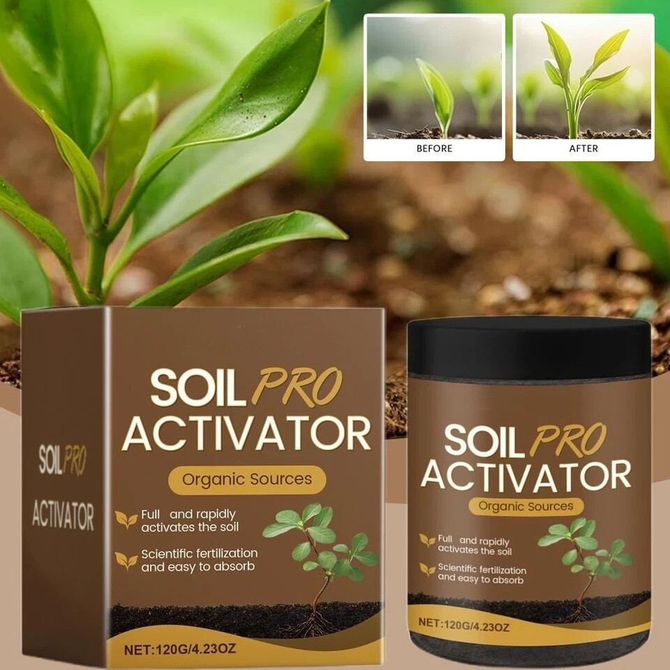 Soil Pro Activator Organic Sources Organic Soil Activator Plant Fertilizer | eBay