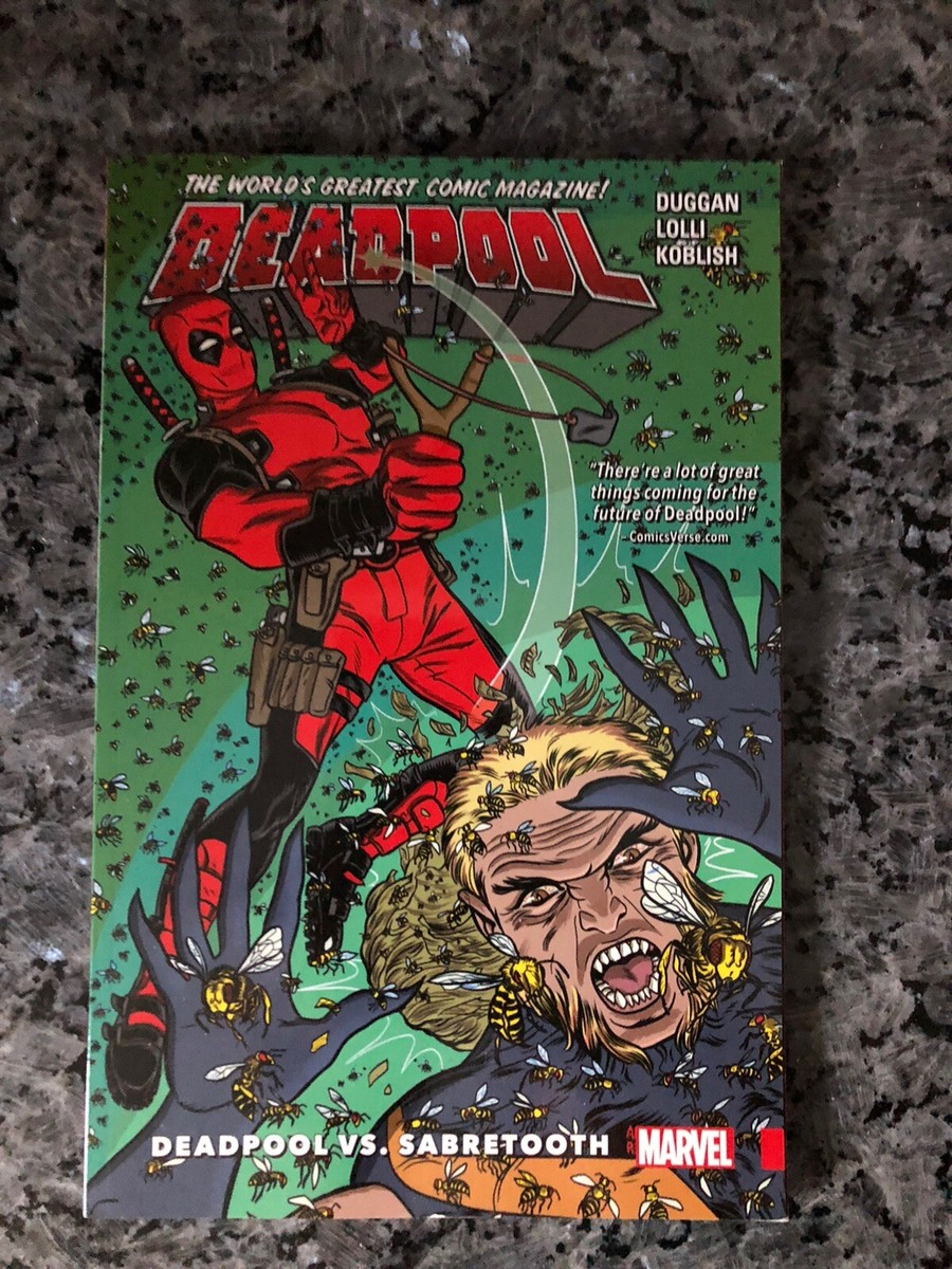 Sabretooth Vs Deadpool