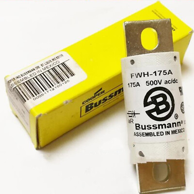 one New Bussmann FWH-175A 175 Amp Fuse Semiconductor 500V Free ship # ...