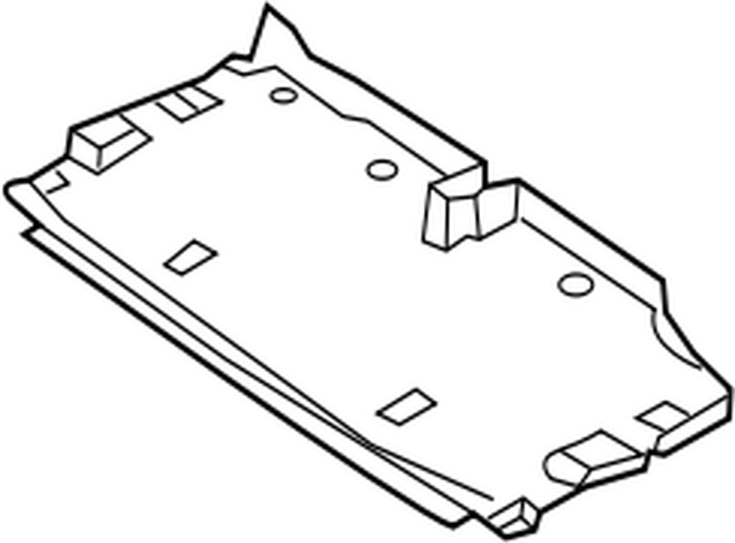 53289-53041 Toyota Cover, radiator support opening 5328953041, New ...