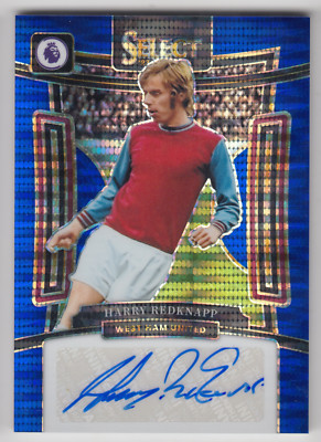 2023/24 PANINI SELECT PREMIER LEAGUE HARRY REDKNAPP AUTO BLUE PULSAR ...