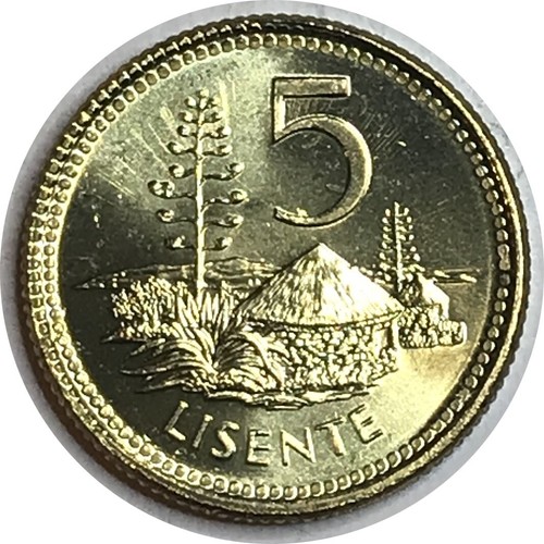 Lesotho 1998 • 5 lisente • KM# 62 • BU UNC high grade | eBay