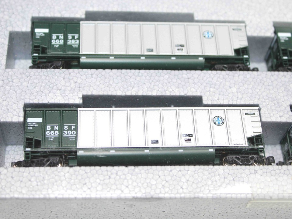 KATO N Scale #106-4601 Train Bethgon CCoalports 8 Car Set - BNSF | eBay