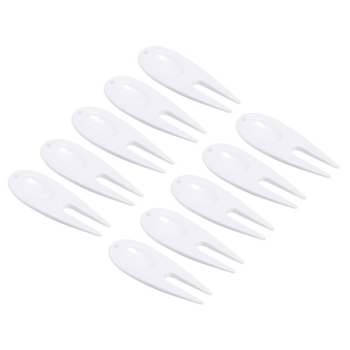 Plastic Golf Divot Tool, 10pcs Repair Forks Accessory for Ball Marker ...