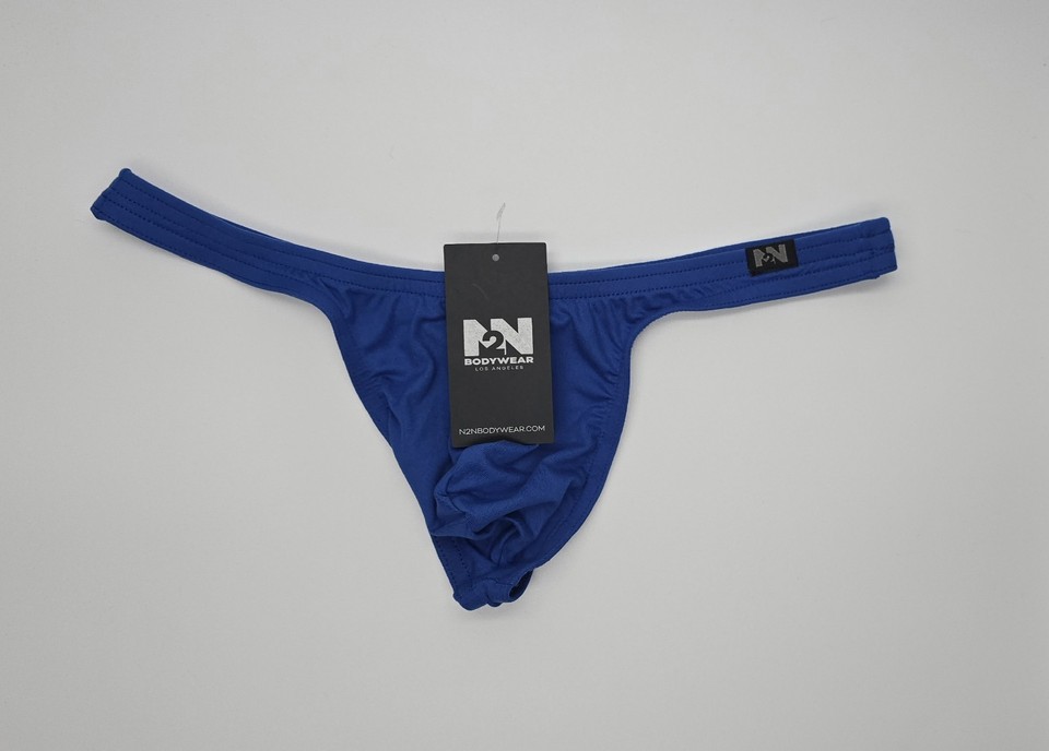 N2N Bodywear Men's Winter Blues Thong Underwear, M L Azure Blue NWT | eBay