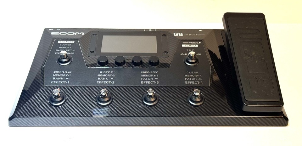 Zoom G6 Multi-Effects Processor W/Power Adapter - Fast Ship! | eBay