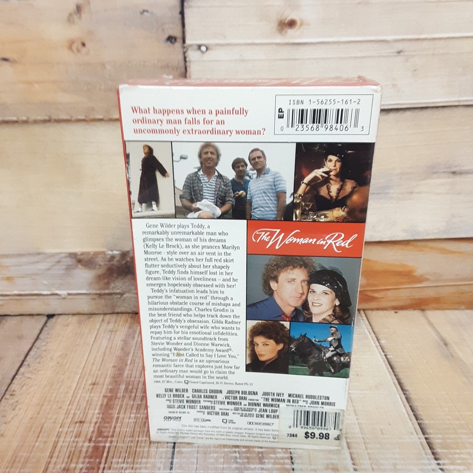 The Woman In Red VHS Sealed Orion | eBay
