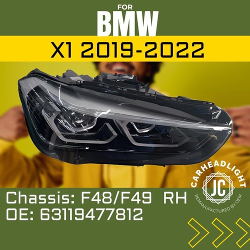 for BMW X1 Headlight，chassis：F48/F49（2019-2022)-NEW，Right side ...