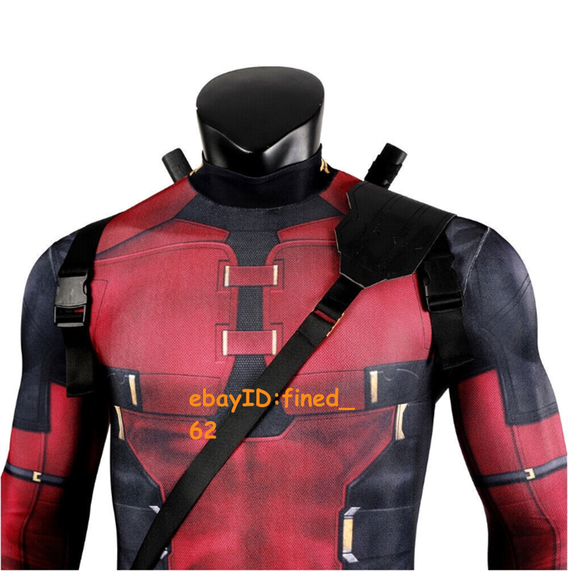 Deadpool 3 Wade Winston Wilson Halloween Cosplay Custome Men Outfit W ...
